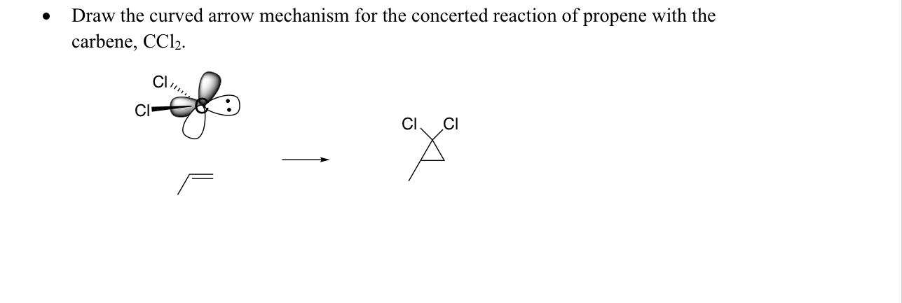 Solved Draw the curved arrow mechanism for the concerted | Chegg.com
