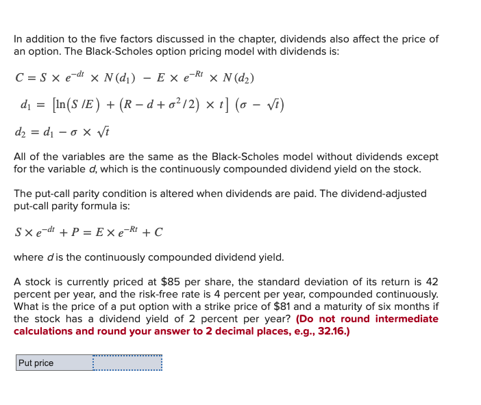 Solved In addition to the five factors discussed in the | Chegg.com