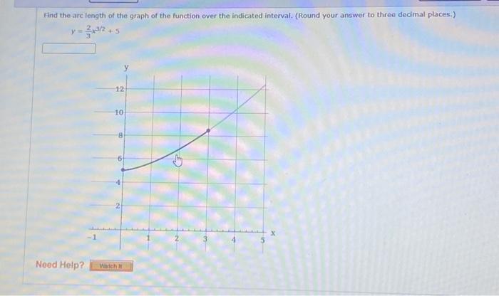 Solved y=32x3/2+5y=10x5+6x31,[1,2] LARCALCET67.4.011. Find | Chegg.com