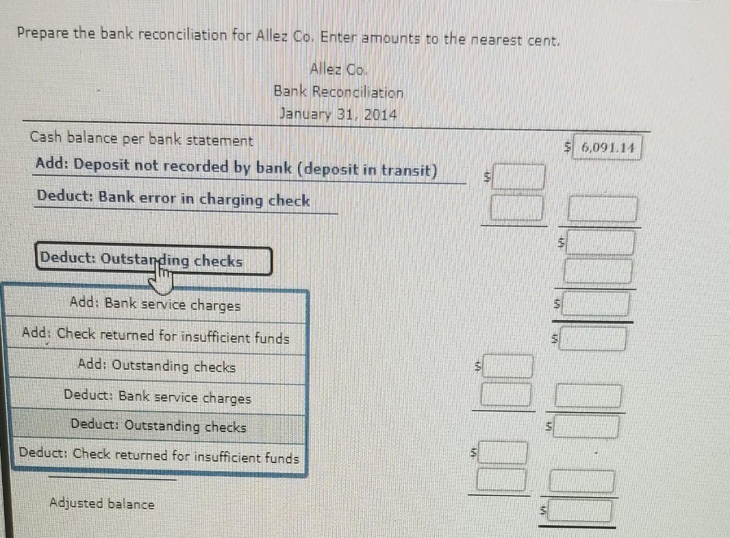 solved-bank-reconciliation-a-bank-reconciliation-explains-chegg