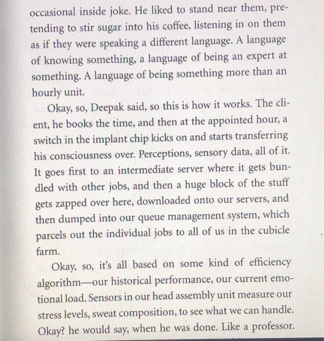 ...Who Shall Remain Nameless In "Standard Loneliness | Chegg.com