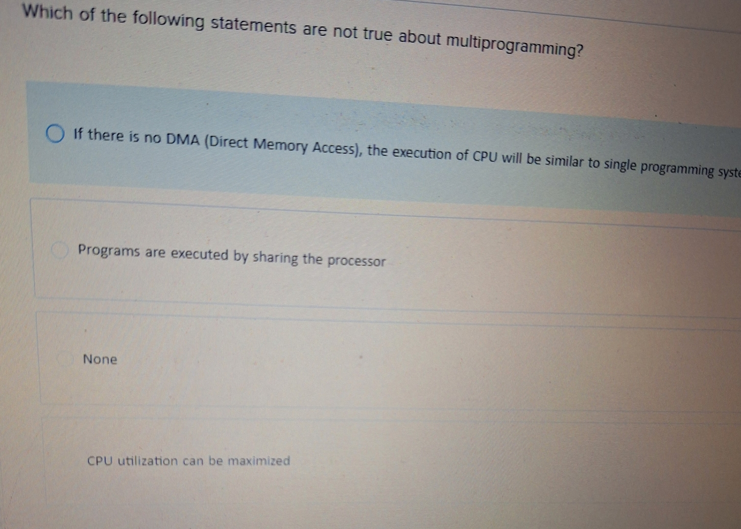 Solved Which of the following statements are not true about | Chegg.com