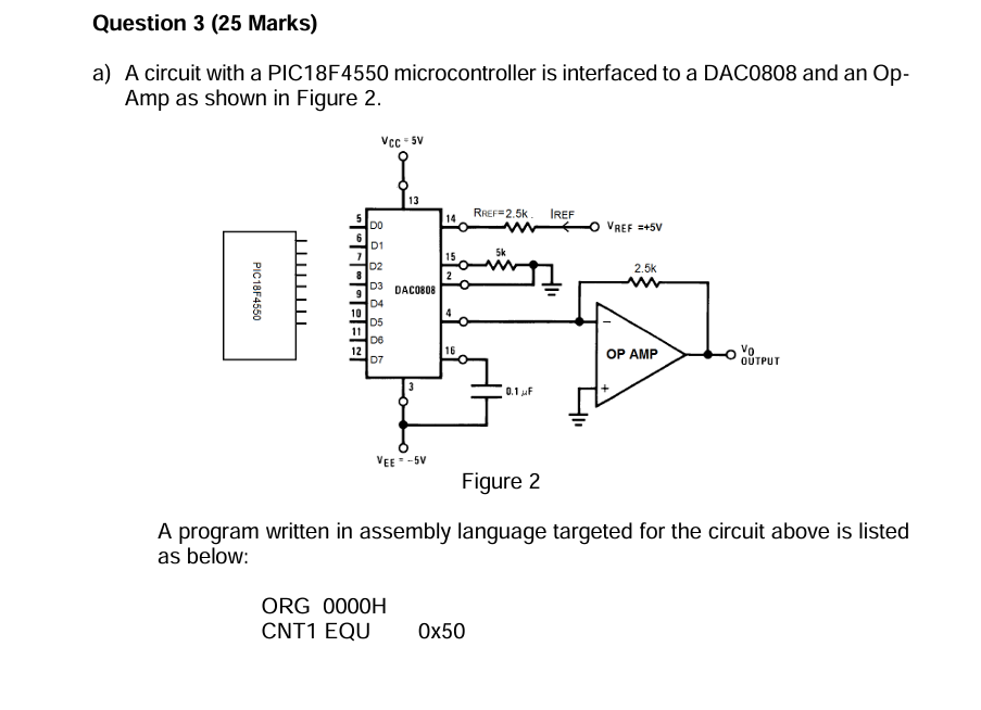 Question 3 (25 ﻿Marks) ﻿a) ﻿A circuit with a | Chegg.com