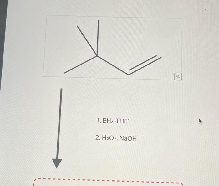 Solved Q 1. BH3−THF∘ 2. H2O2,NaOH | Chegg.com