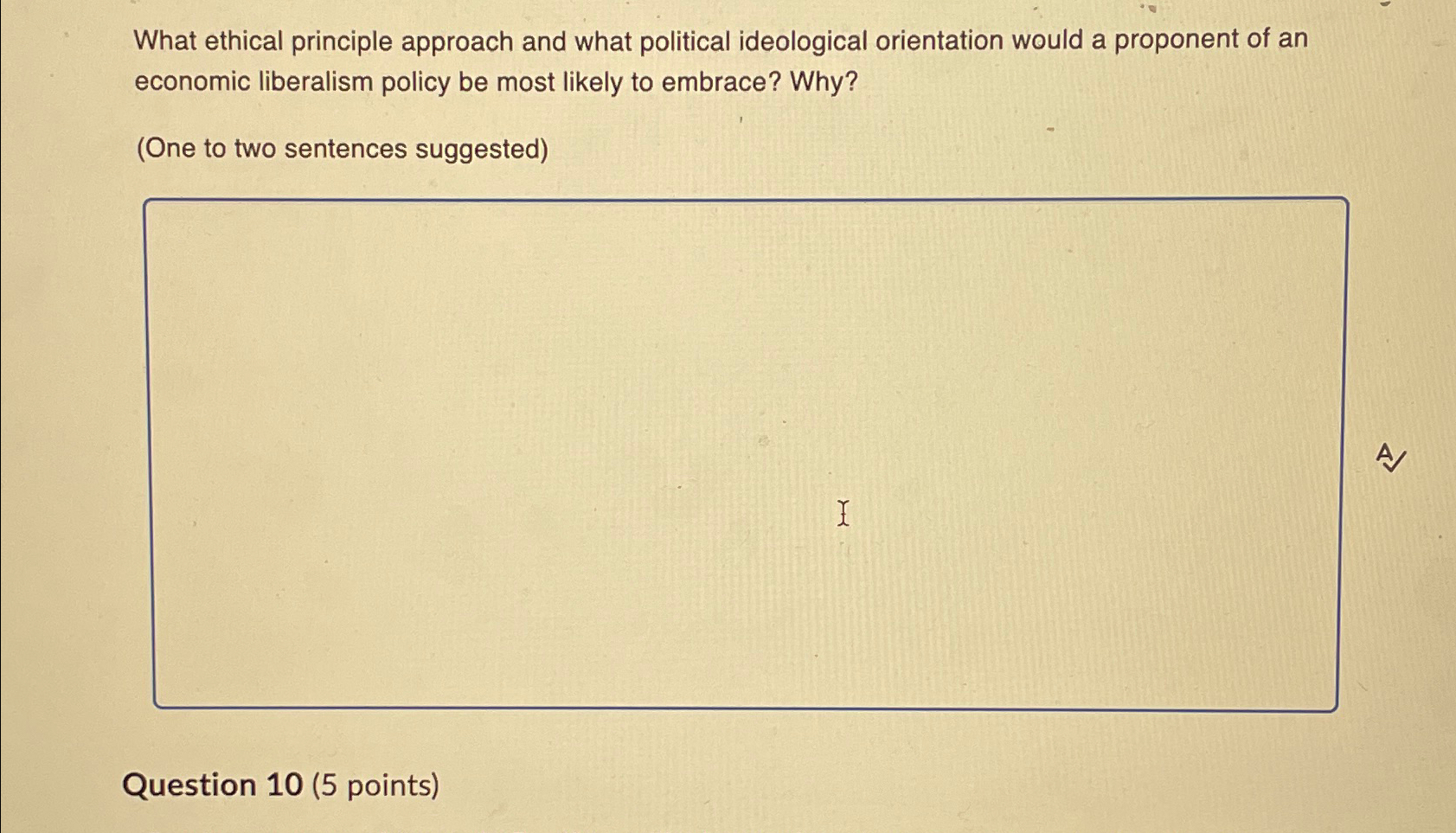 Solved What ethical principle approach and what political | Chegg.com