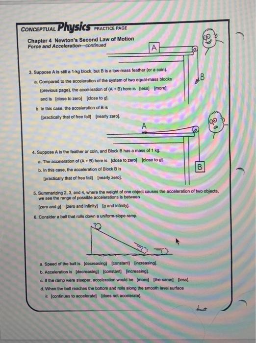 Chapter 4 Newton's Second Law of Motion Force and | Chegg.com
