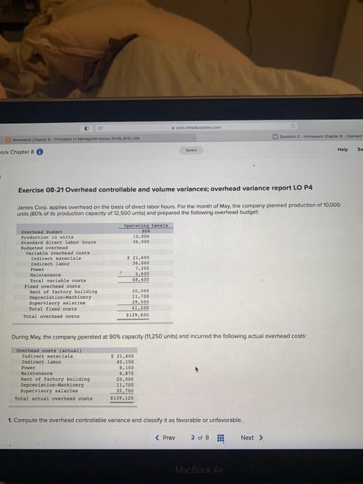 Solved mation.com M. Hinc Car Care HCP MARRON work Chapter 8 | Chegg.com