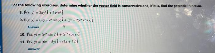 Solved For the following exercises, determine whether the | Chegg.com