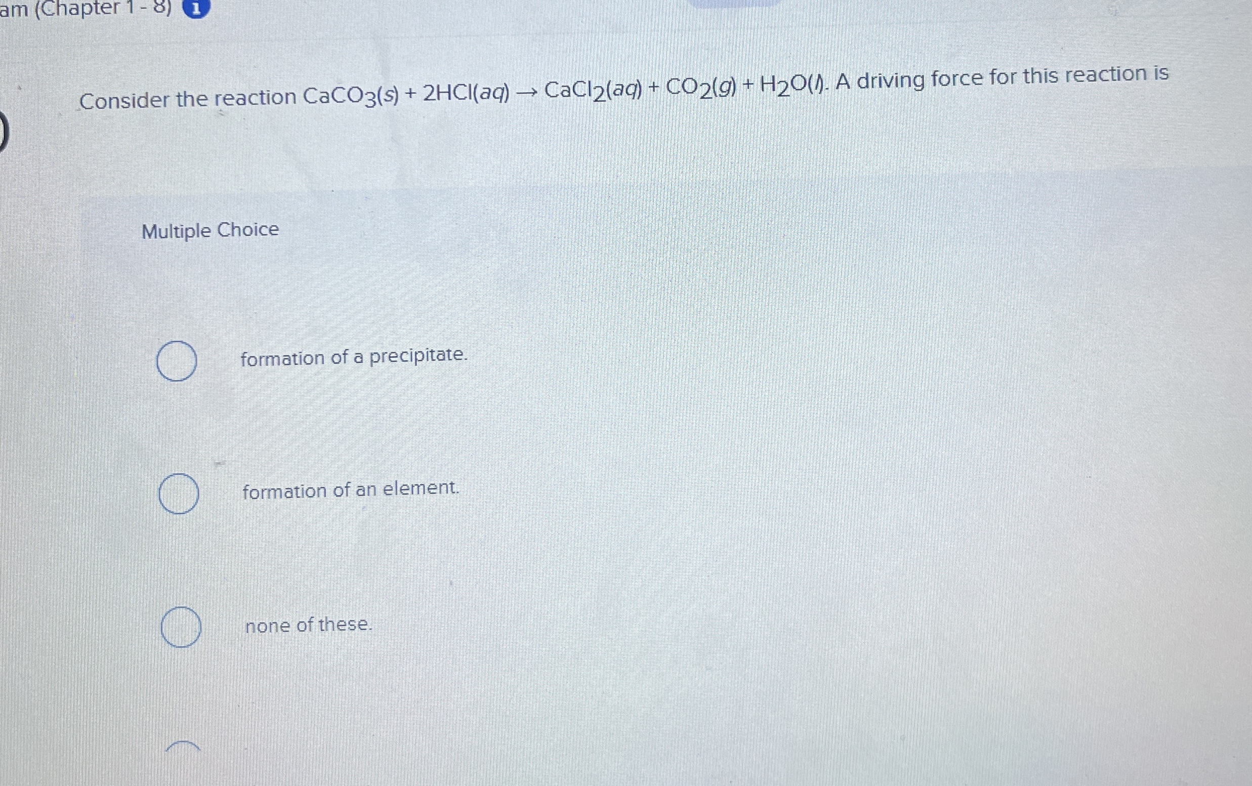 Solved Consider the reaction | Chegg.com