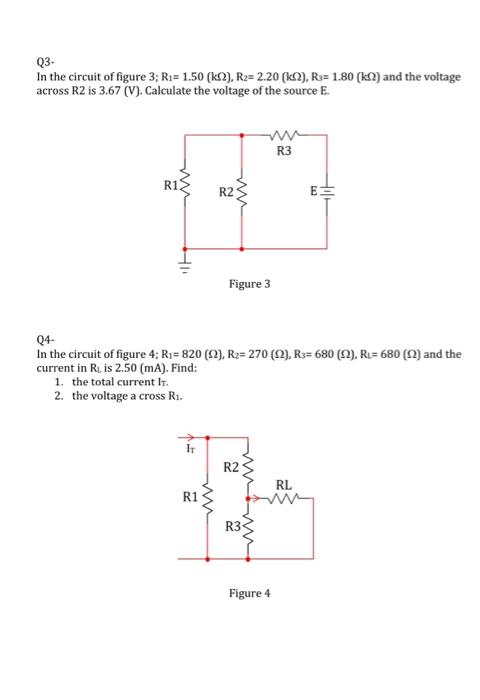Q3. In the circuit of figure | Chegg.com