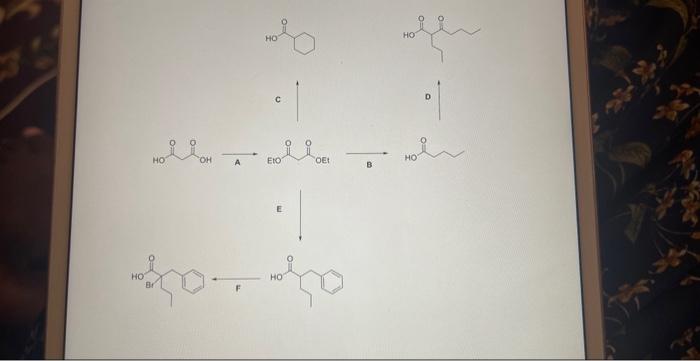 Solved filling in the missing reagent | Chegg.com