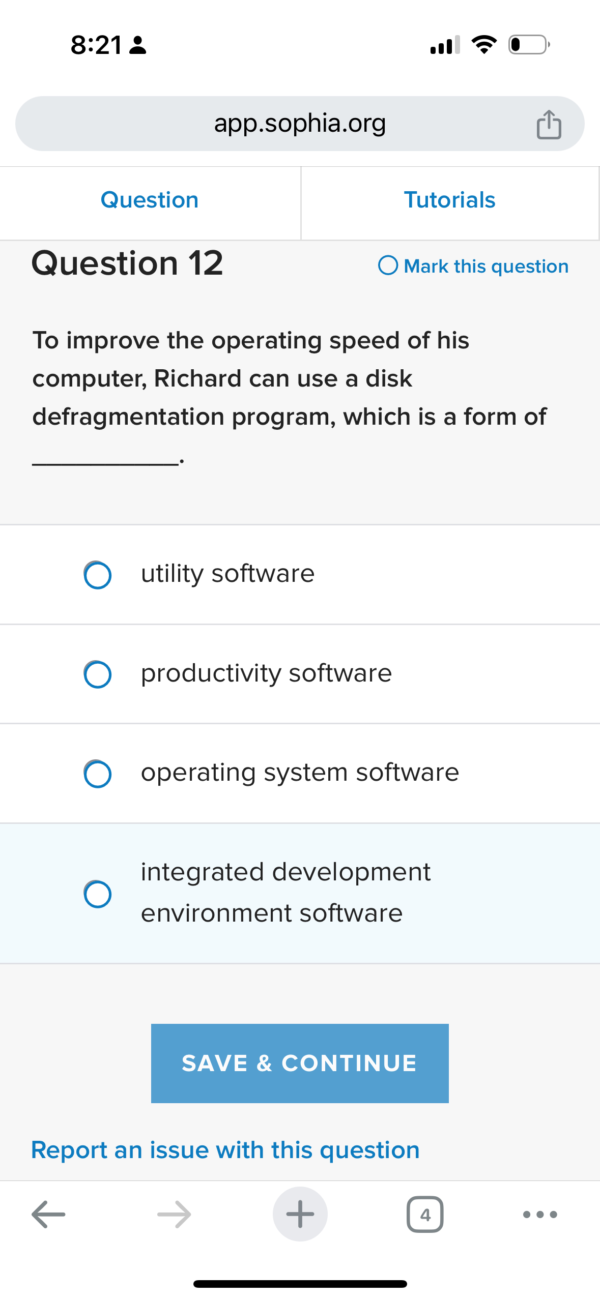 Solved Question 12Mark this questionTo improve the operating | Chegg.com