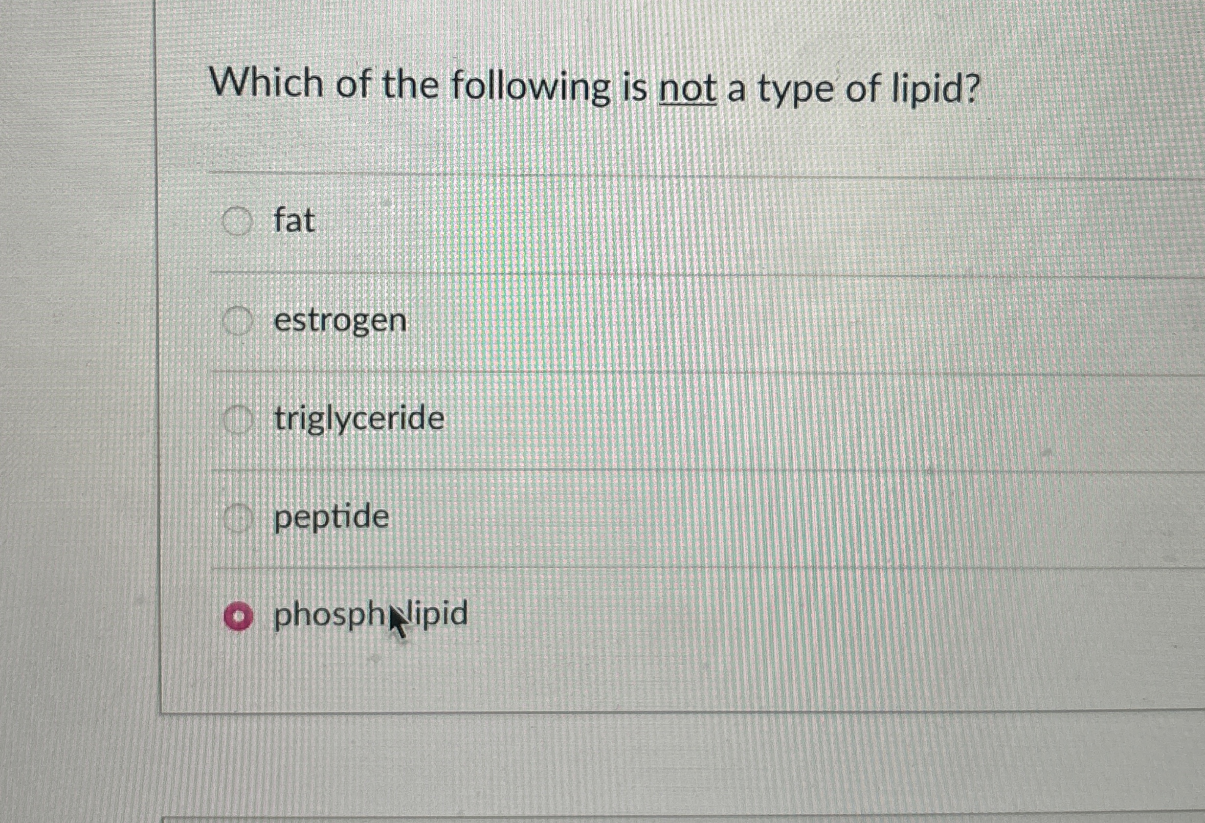 Solved Which of the following is not a type of | Chegg.com