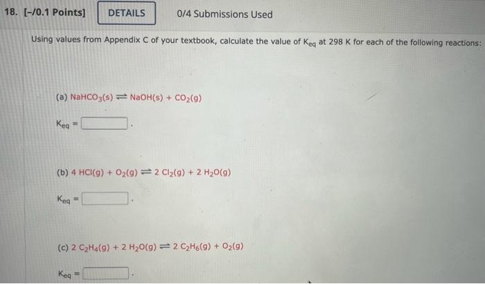 Using values from Appendix C of your textbook, | Chegg.com