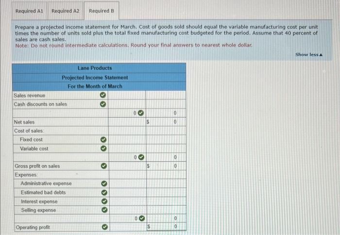 Solved Problem 13-66 (Algo) Comprehensive Budget Plan (LO | Chegg.com