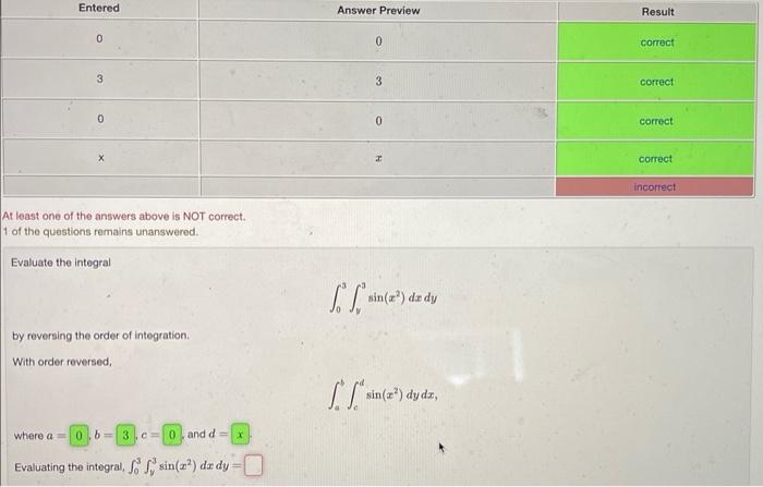 Solved Decide, without calculation, if each of the integrals | Chegg.com