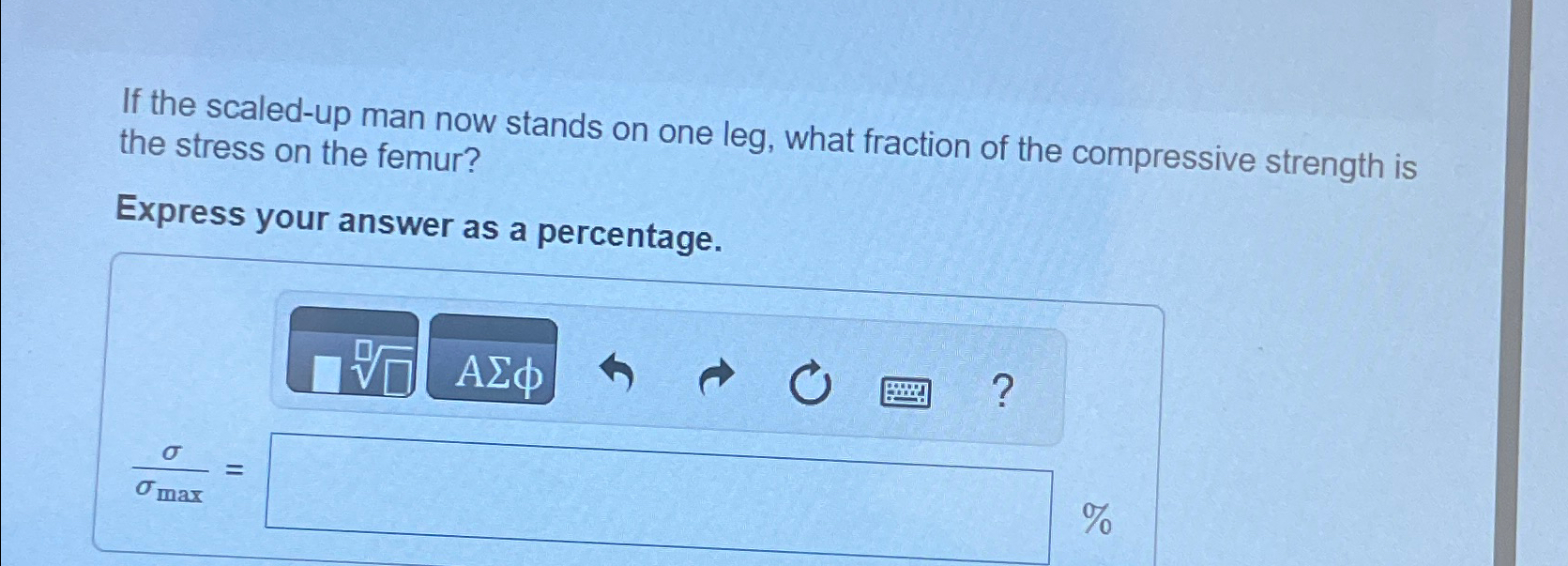 Solved Larger animals have sturdier bones than smaller | Chegg.com