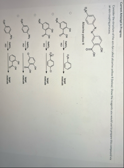 Solved Current Attempt in ProgressConsider the structure of | Chegg.com