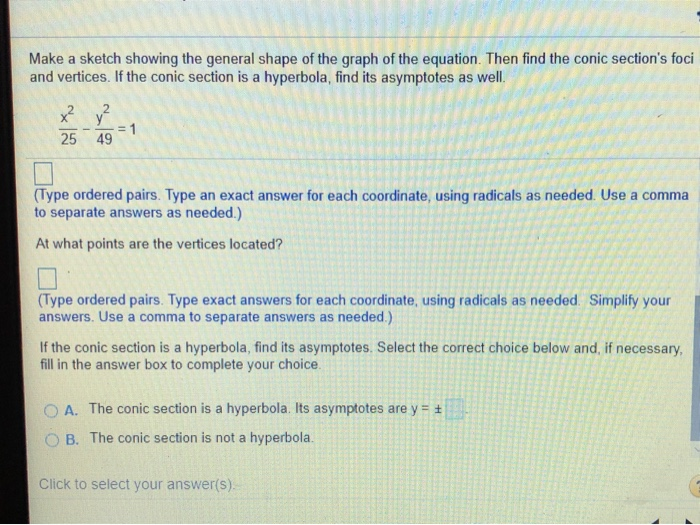 Solved Make a sketch showing the general shape of the graph | Chegg.com