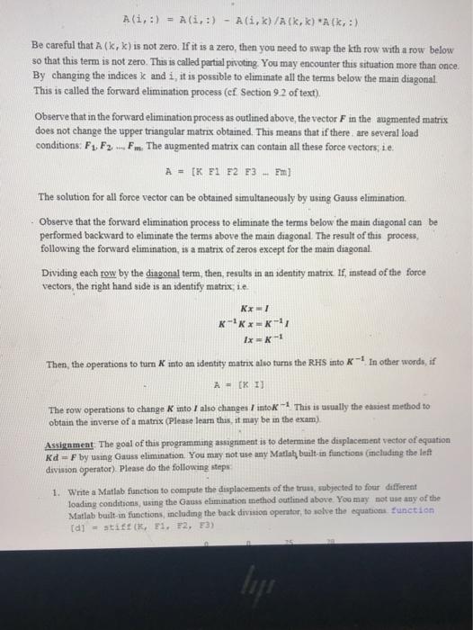 Solved Programming Assignment 3-Truss Analysis Background: | Chegg.com