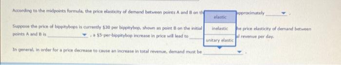 Solved 5. The variation in elasticity and total revenuee | Chegg.com