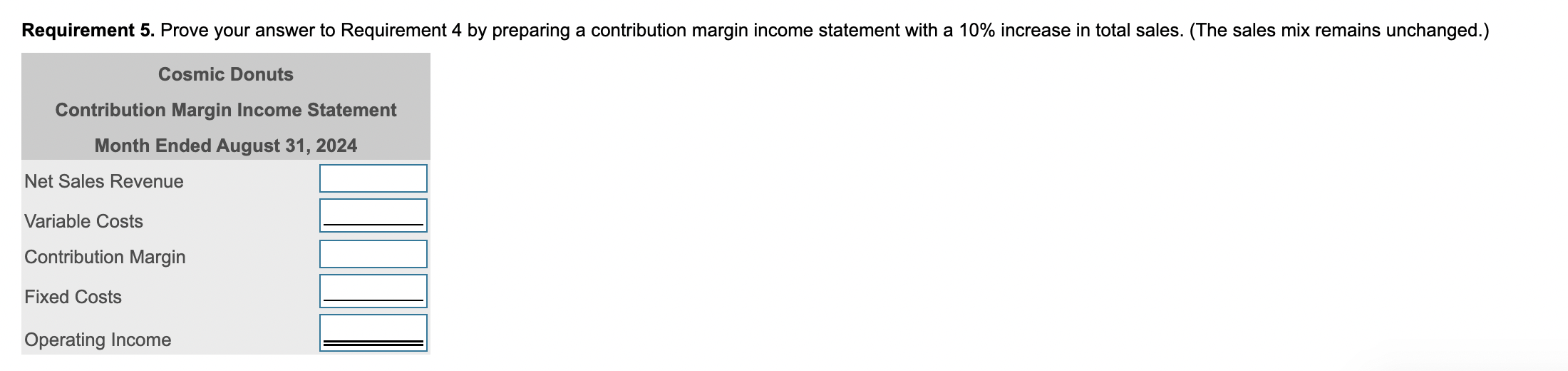 Solved Data table\table[[\table[[Cos],[Contribution | Chegg.com