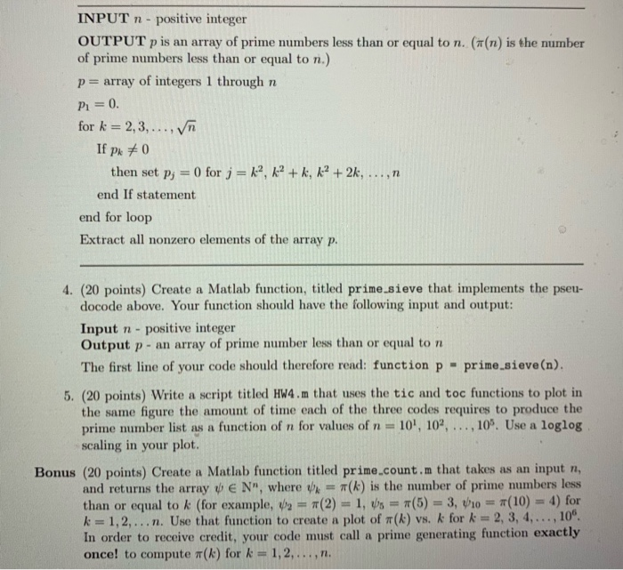 Solved Consider The Pseudocode For Computing An Array Of 9966