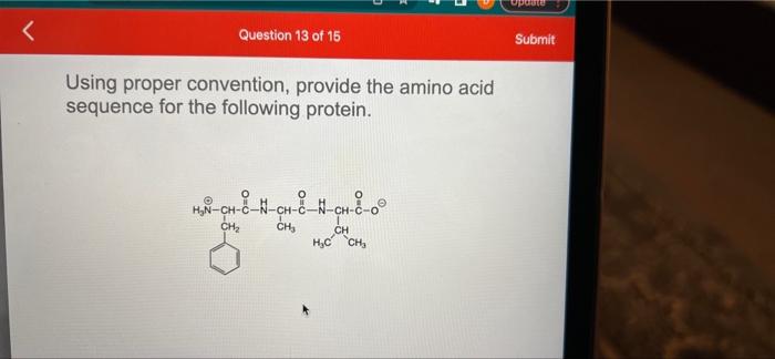 Solved Question 14 of 15 Using proper convention, provide | Chegg.com