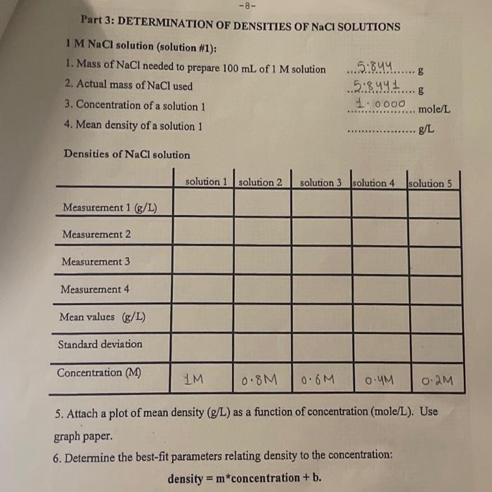 can you please help me fill in this table of | Chegg.com