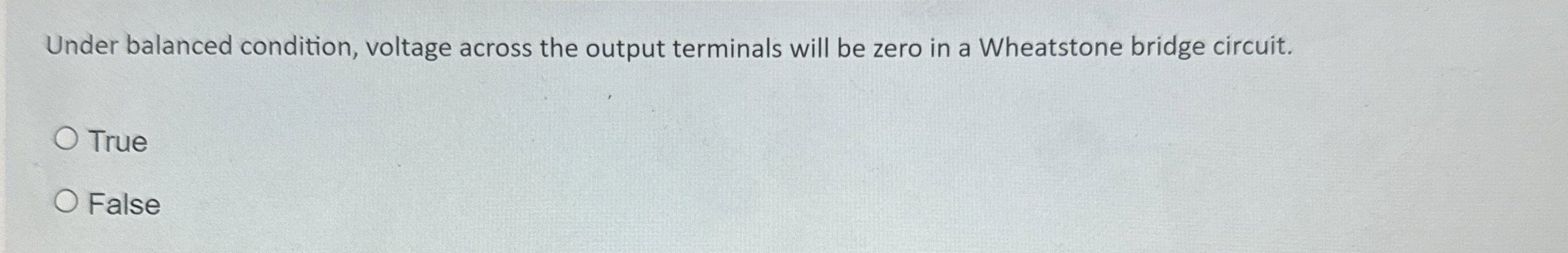 Solved Under balanced condition, voltage across the output | Chegg.com