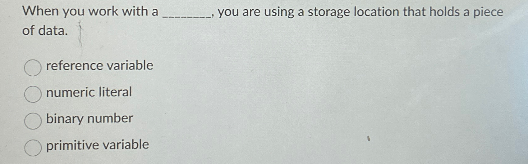 Solved When you work with a you are using a storage location | Chegg.com