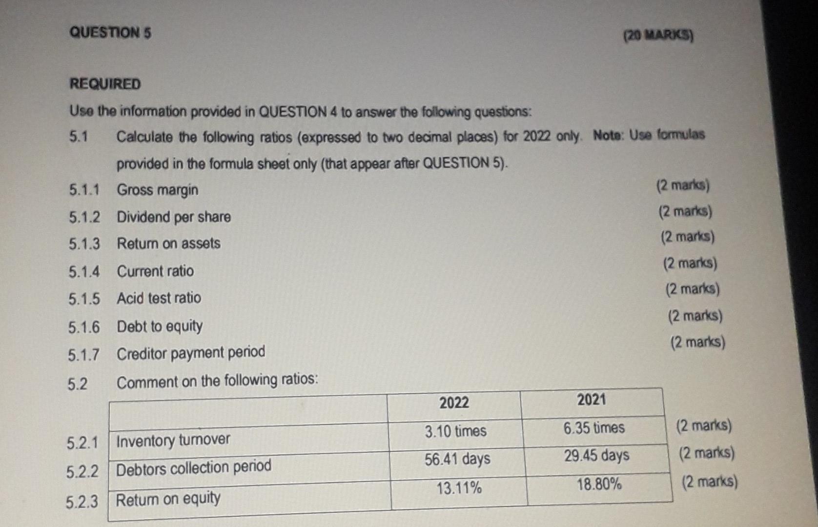 Solved Use the information provided below to prepare the | Chegg.com