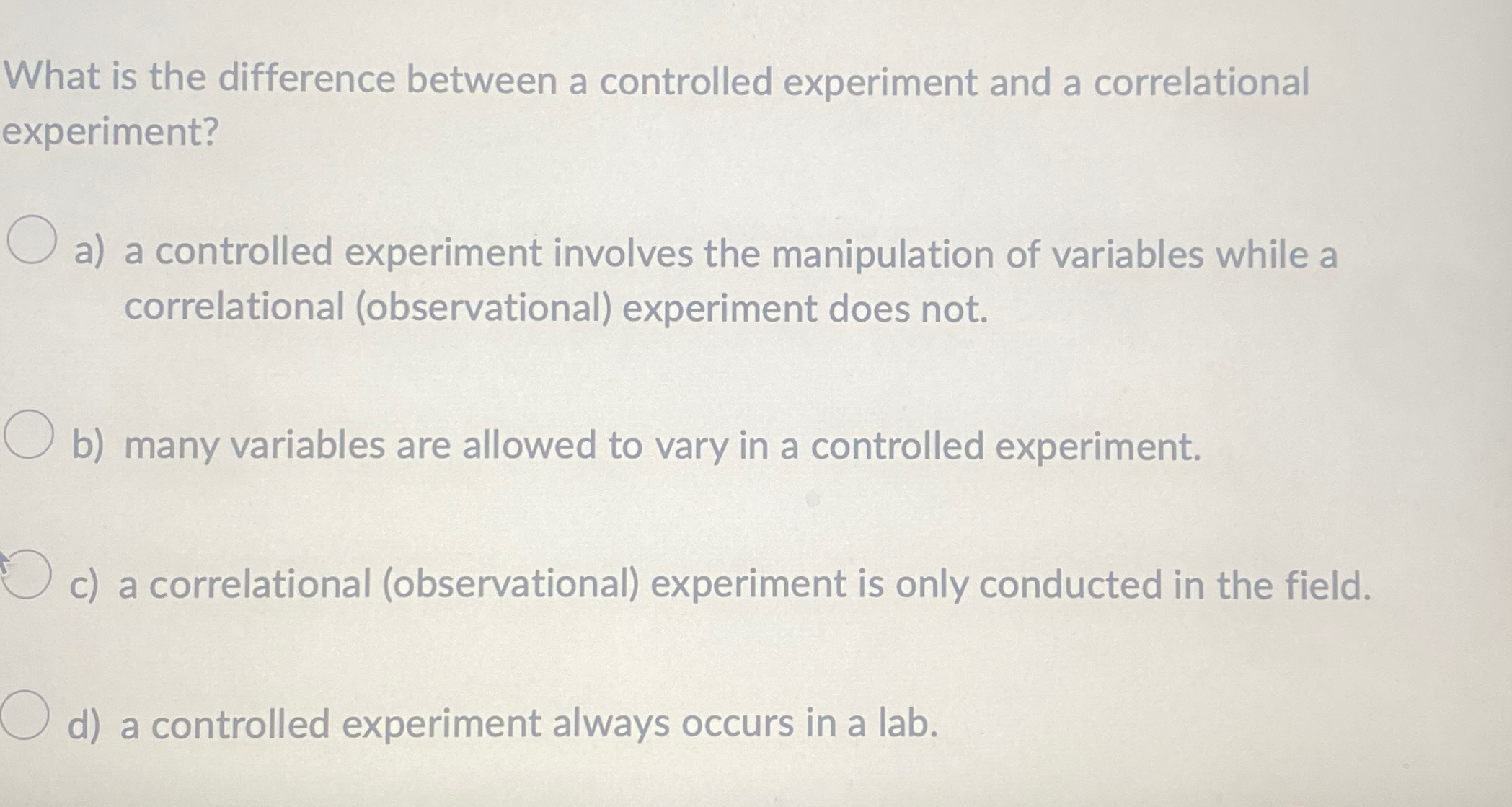 Solved What is the difference between a controlled | Chegg.com