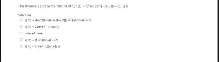 Solved If \(x(t)=e∧(−2t)u(t)) and \(h(t)=e∧(−3t)u(t)∪, the | Chegg.com