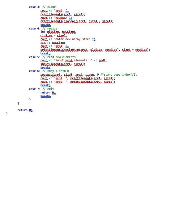 Solved write a clear code donot copy or screenshot from | Chegg.com