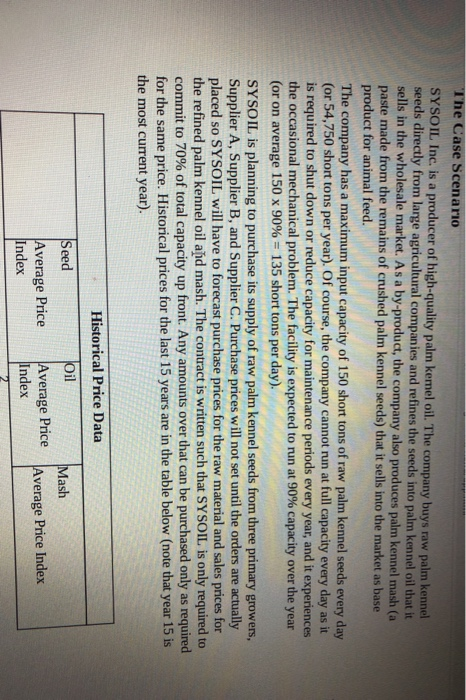 The Case Description Case studies are used to enable | Chegg.com