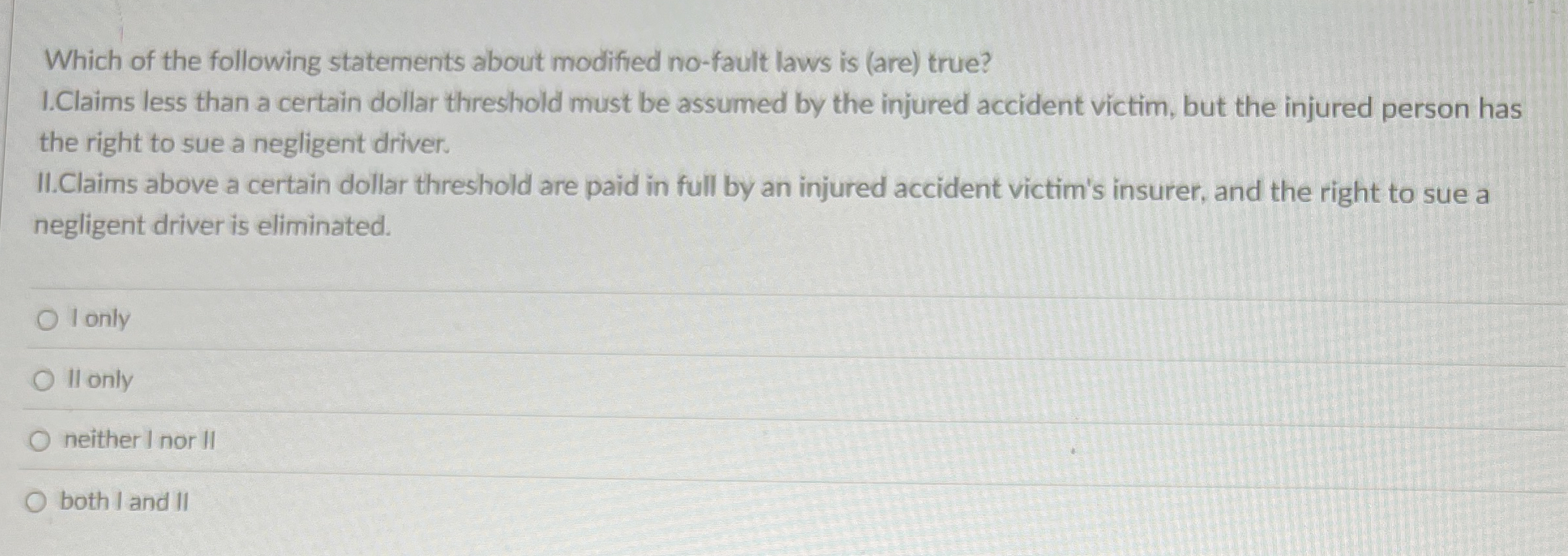 Solved Which of the following statements about modified | Chegg.com