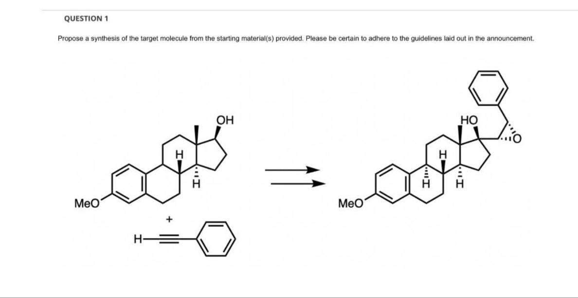 Solved Propose a synthesis of the target molecule from the | Chegg.com
