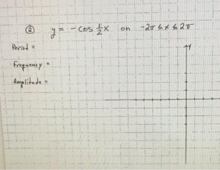 Solved sketch each of the following functions. basic trig | Chegg.com