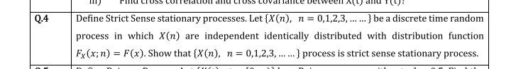 Solved \begin{tabular}{l|l} \hline Q.4 & Define Strict Sense | Chegg.com