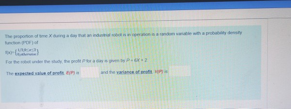 Solved Suppose that the random variable X has the following | Chegg.com