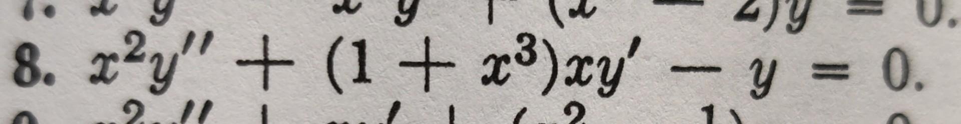 Solved Verify that the origin is a regular singularity of | Chegg.com