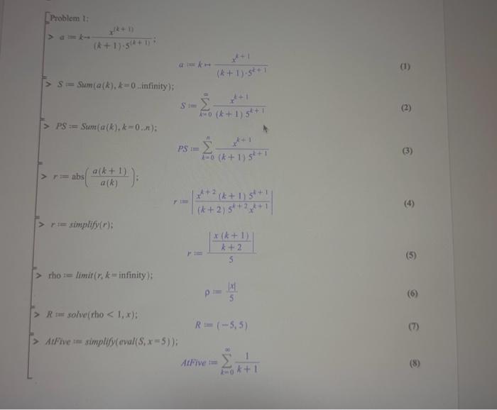 Solved Problem 1: | Chegg.com