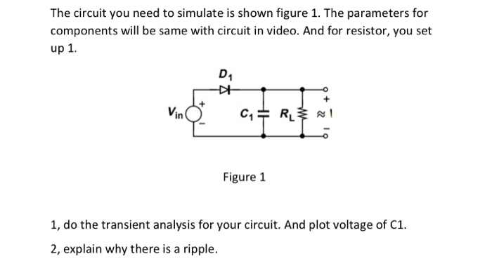 Solved please use orcad software for simulation and write | Chegg.com