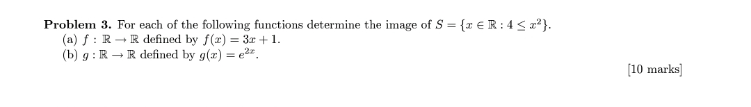 Solved Problem 3. ﻿For each of the following functions | Chegg.com