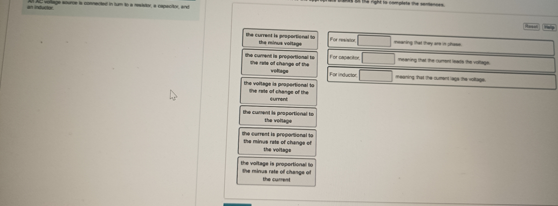 Solved An Ac voltage source is connected in lum to a | Chegg.com