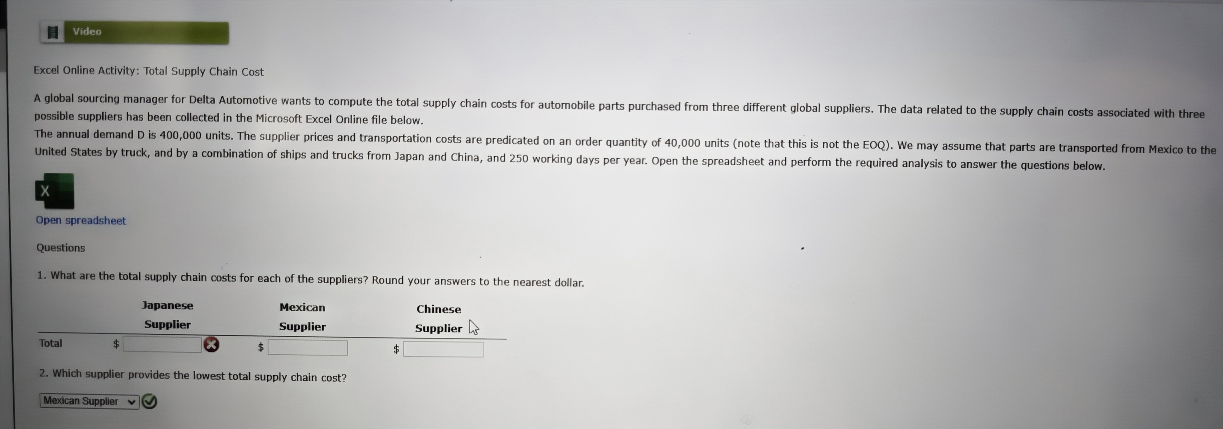 Solved PLEASE help! I've tried the formulas i could find and | Chegg.com