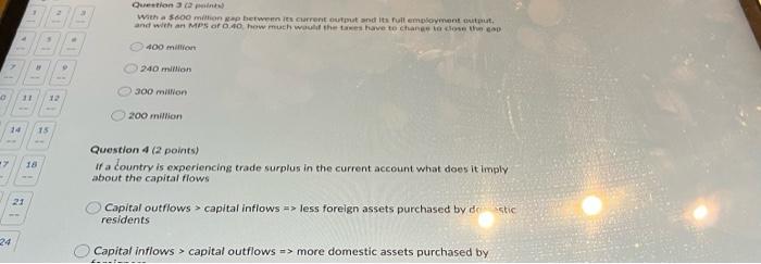 Solved sel 5 8 Question 1 (2 points) As semiconductor is a | Chegg.com