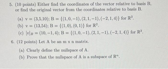 Solved 5. ( 10 points) Either find the coordinates of the | Chegg.com