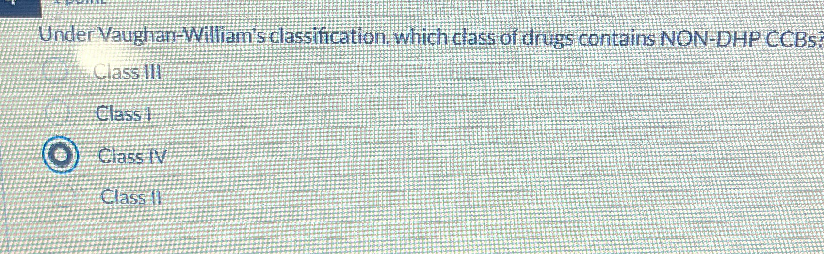 Solved Under Vaughan-William's classification, which class | Chegg.com